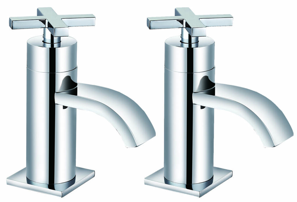 Harmony Bath Taps (Pair) - Plumleys Plumbing Merchant