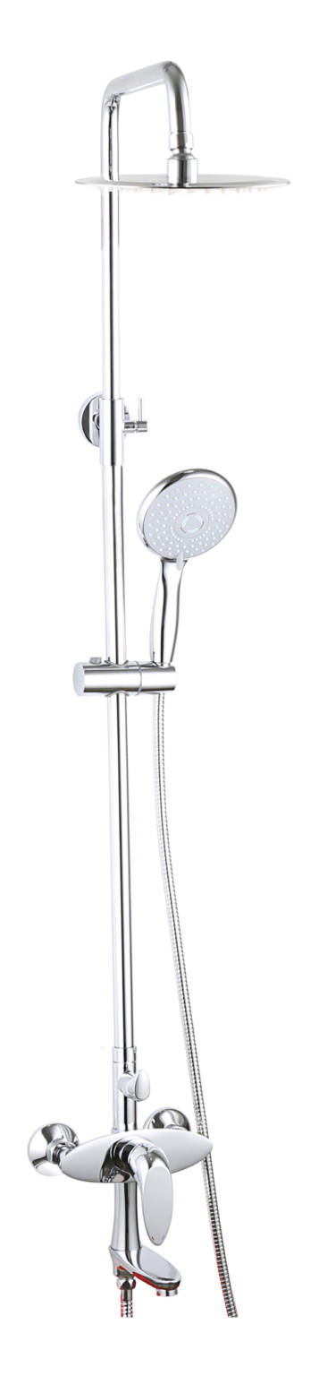 Alaska Manual Shower Valve with Riser Rail & Spout - Plumleys Plumbing ...